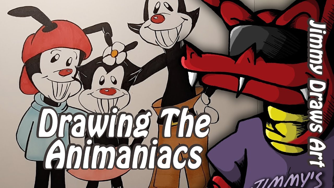 Drawing The Animaniacs - YouTube
