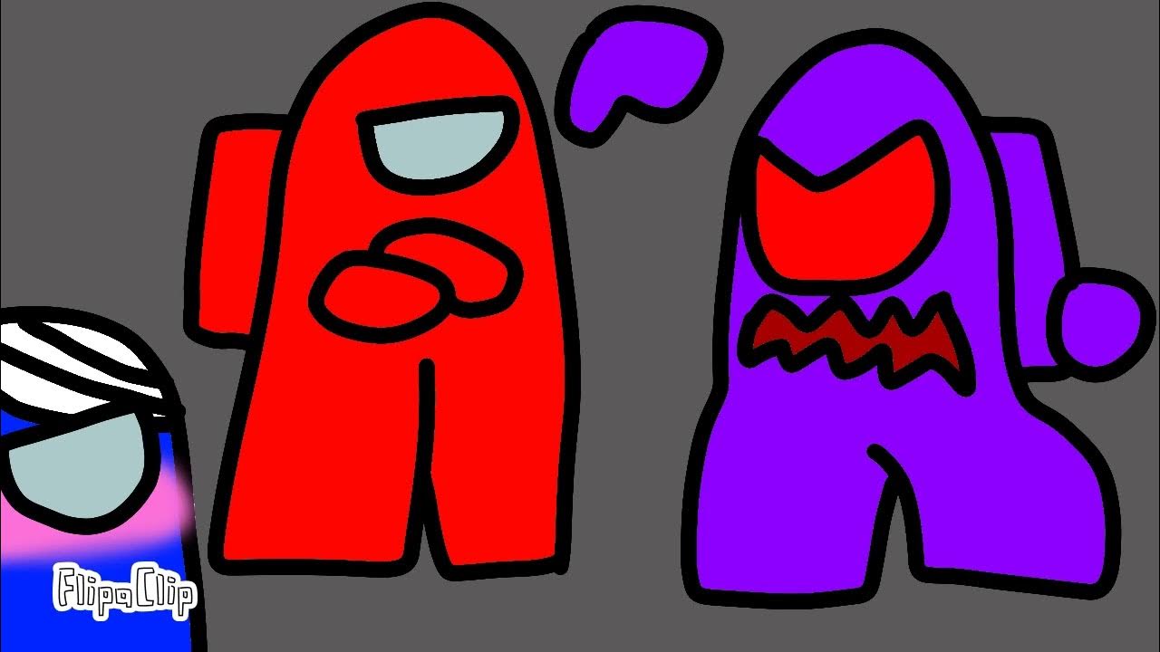 Among Us Red X Blue My Au Youtube