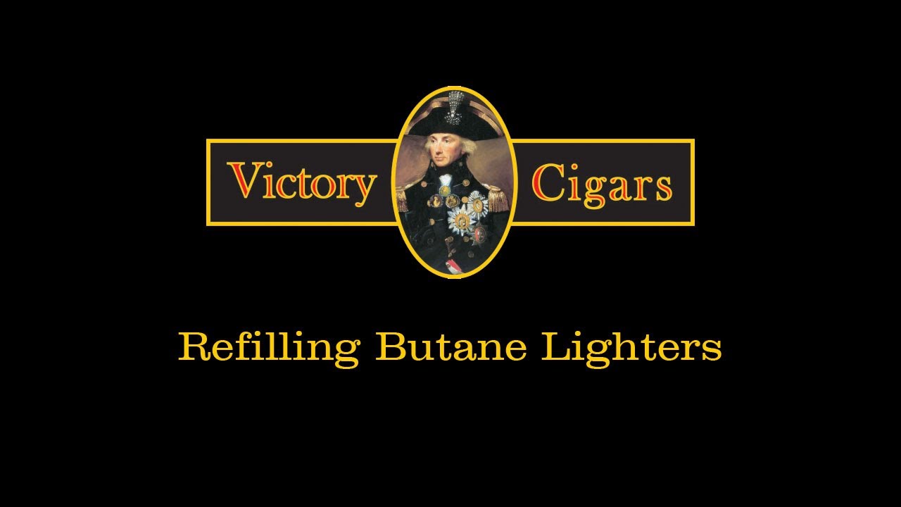 Butane Lighter Refill by Victory Cigars - YouTube