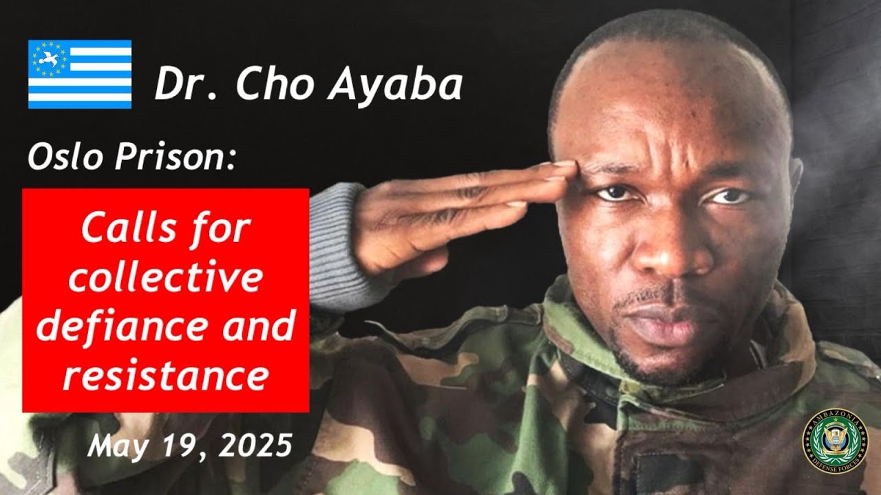 Dr. Cho Ayaba: Oslo prison: Calls for collective defiance and ...