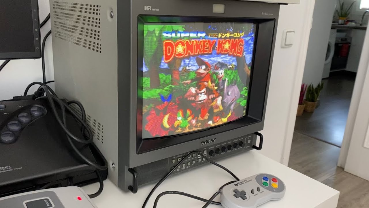 Super Donkey Kong • Super Famicom Gameplay • Sony BVM - YouTube