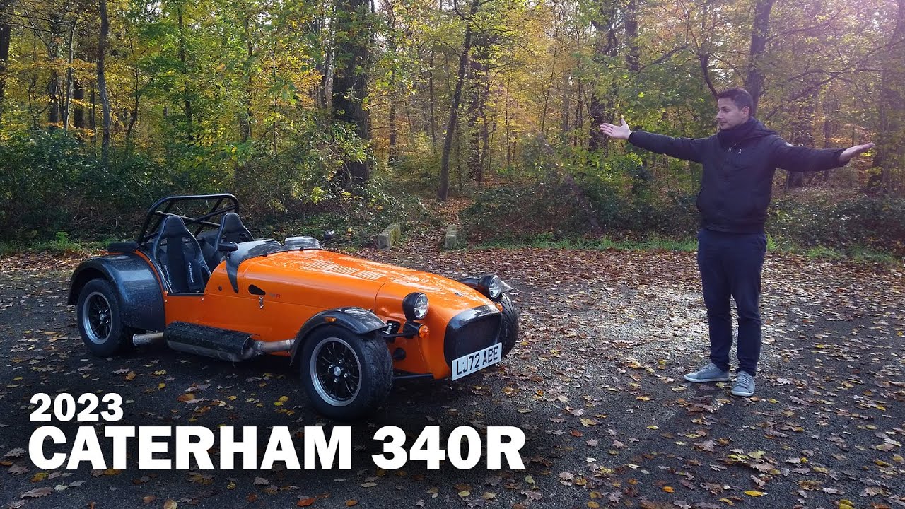 Nouvelle Caterham 340R - 2023 - Exclu ! Le premier Essai - YouTube