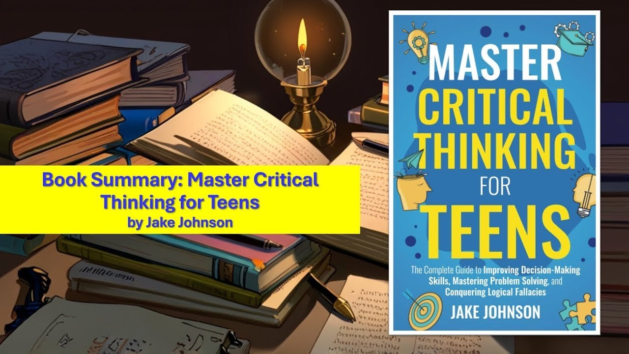 Book Summary Master Critical Thinking for Teens by Jake Johnson - YouTube