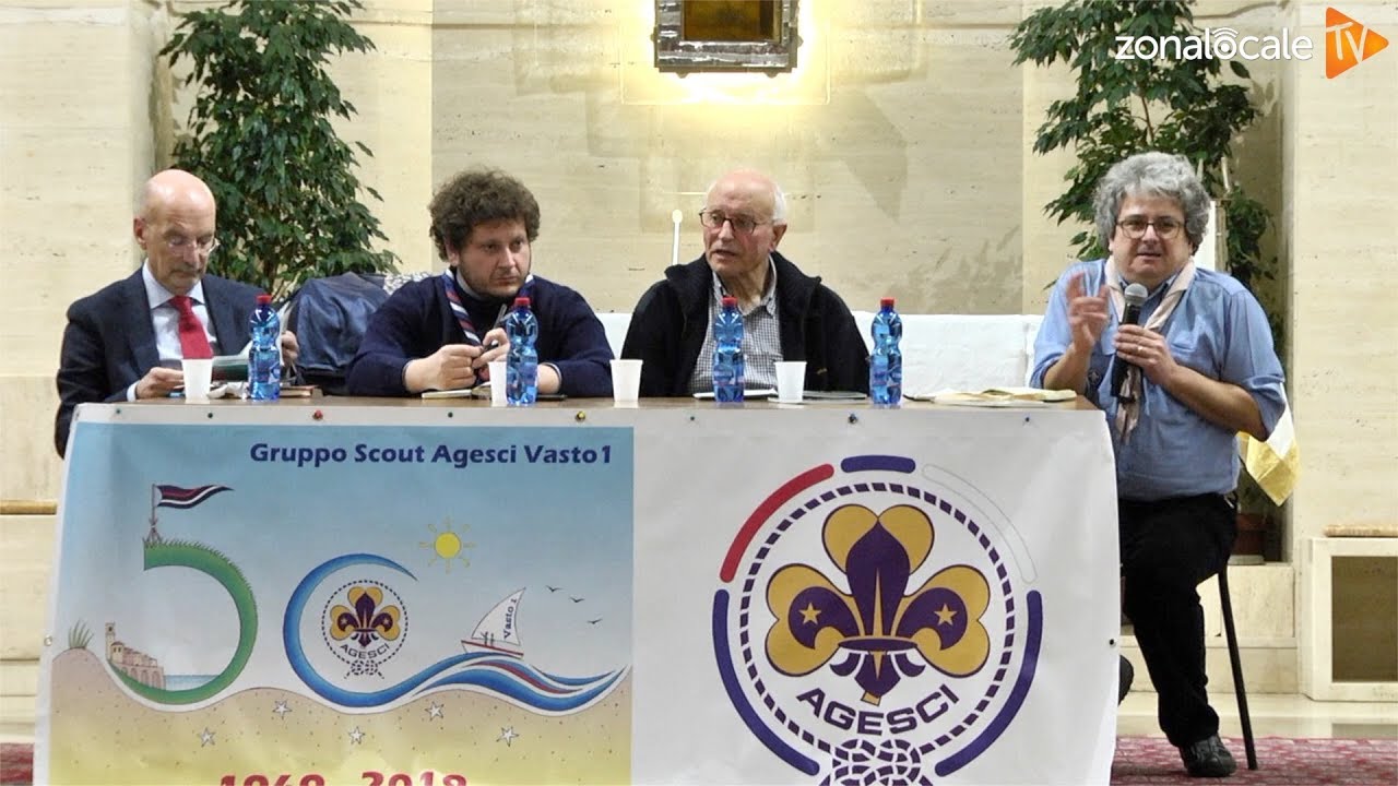 Fabrizio Coccetti, capo scout d'Italia, a Vasto per il 50° del Vasto 1 ...
