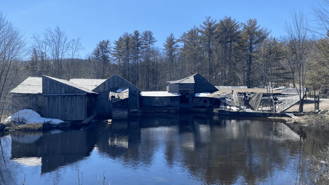 Exploring ABANDONED Moulton Mill (Newfield, ME) - YouTube