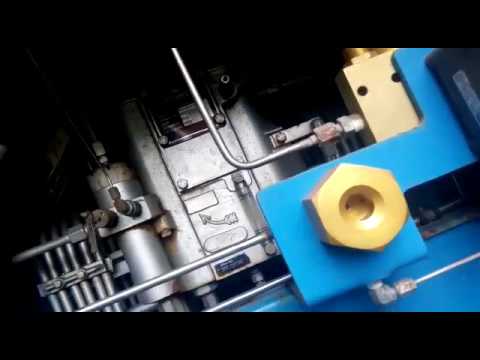 Breathing air SCUBA Compressor MAKO 5000psi - YouTube