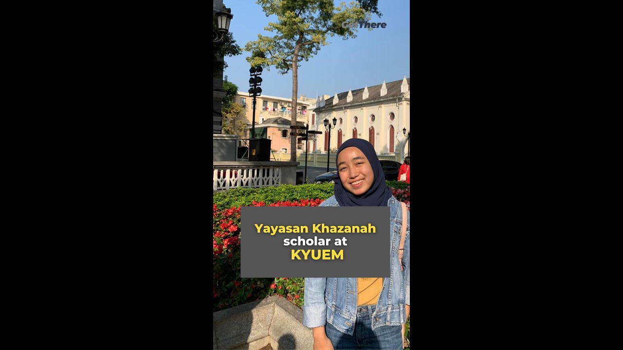 Yayasan Khazanah Scholar at KYUEM - YouTube
