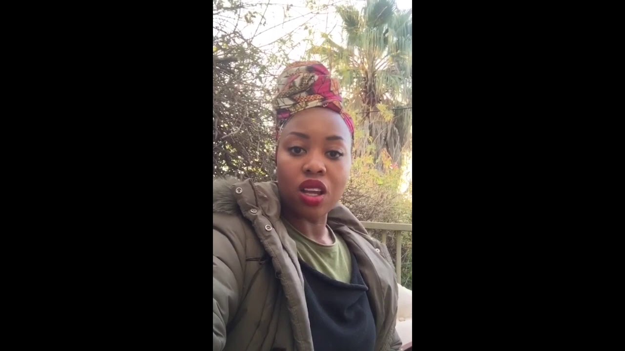 #TheTotalShutdown: South African actress Refilwe Madumo - YouTube