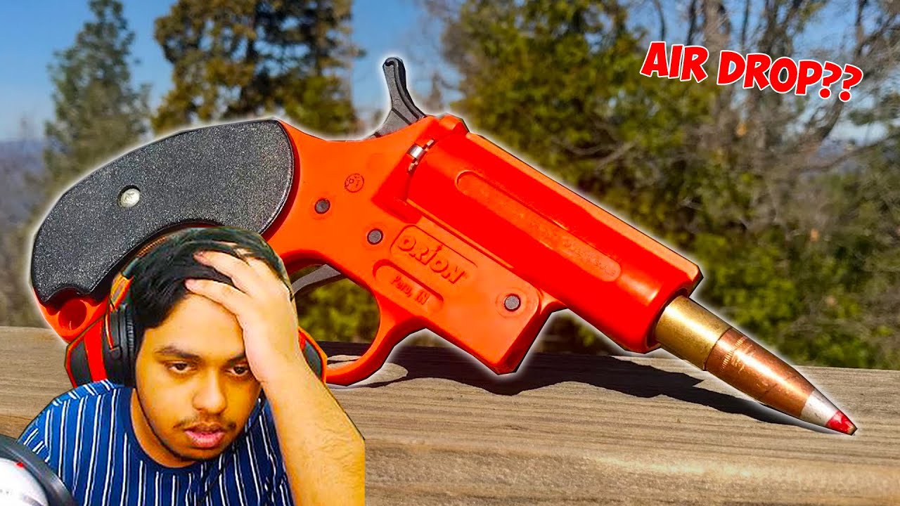 USING PUBG Flare Gun in REAL Life !! | BEST Moments in PUBG Mobile ...