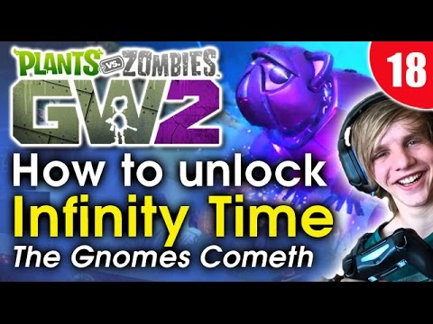 PVZ GW 2 Infinity time mode and how to unlock it - YouTube