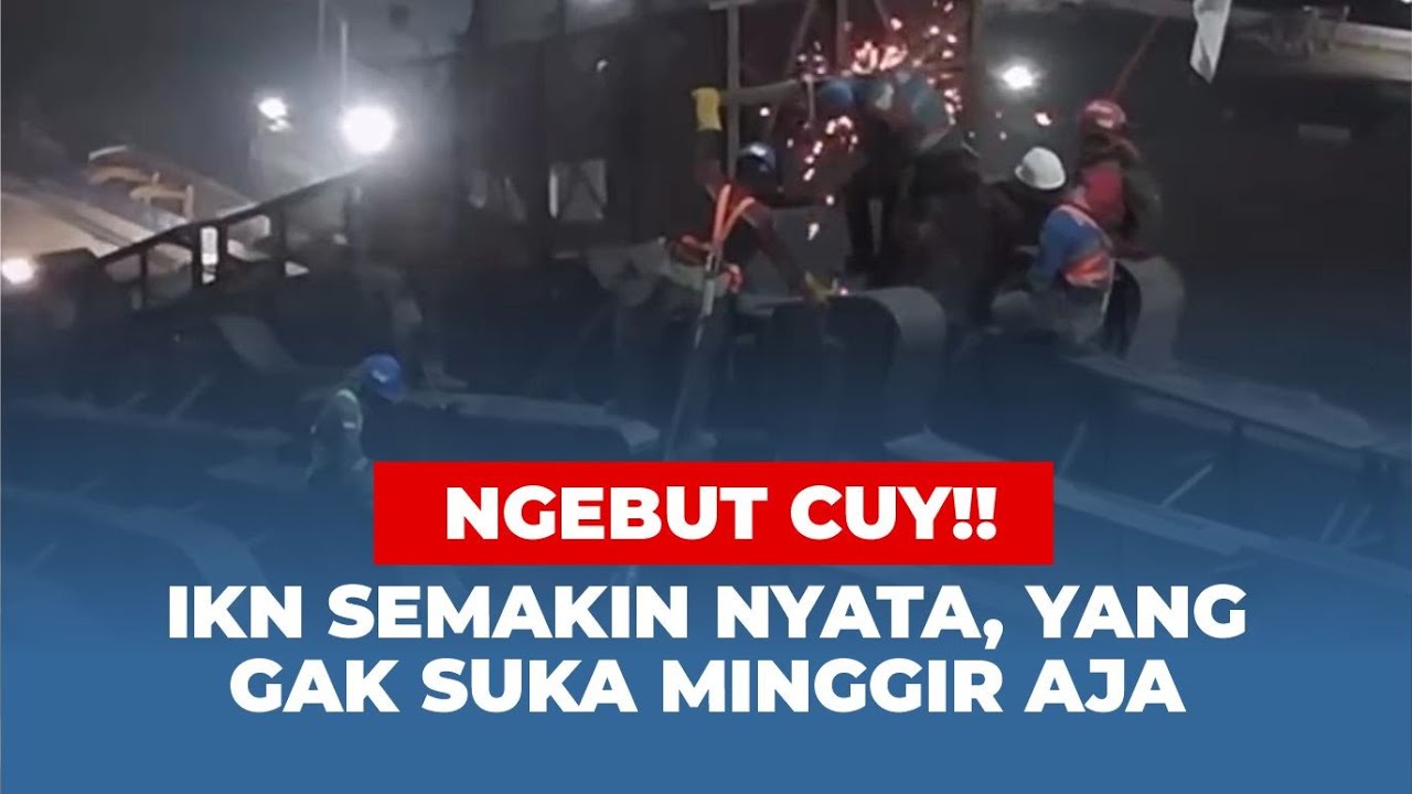 IKN Hari Ini!! Progres Pembangunan Istana Negara Terus Dikebut - YouTube