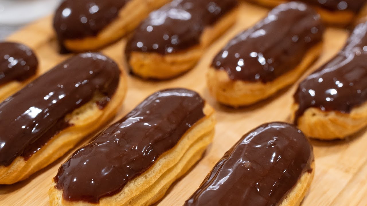 Vanilla Eclairs | Easy Recipes | Must try recipe - YouTube