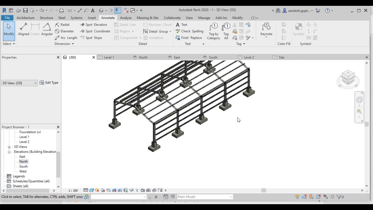 HOW TO PLACE GIRT IN STEEL BUILDING - YouTube