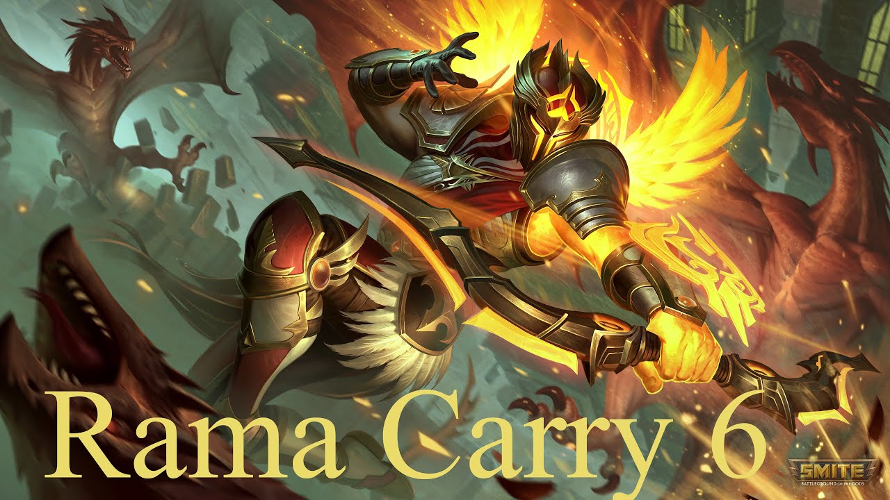 [Smite] Rama Carry 6 | Bonus Video! | A great back and forth game is ...