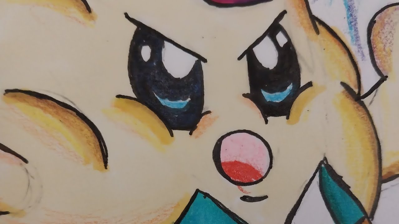 Drawing and coloring Mallow from Super Mario RPG. - YouTube