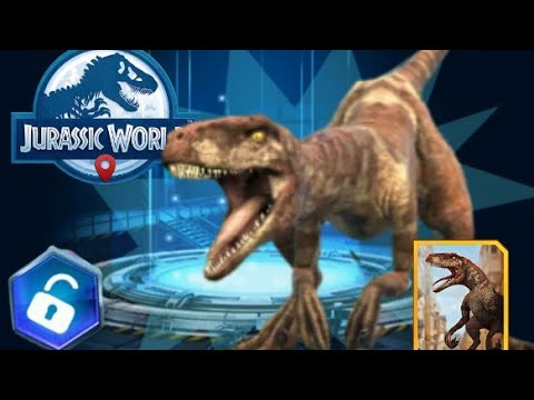 Red Atrociraptor! - Jurassic World Alive - YouTube