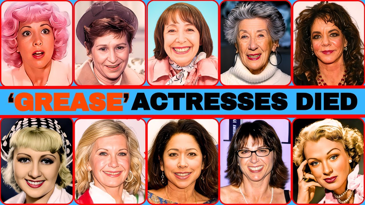 "Grease" Actresses Who Died 💔 | Who's Alive Today? - YouTube