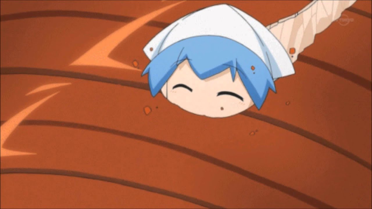 Squid Girl Eats An ENDLESS SHRIMP! - YouTube