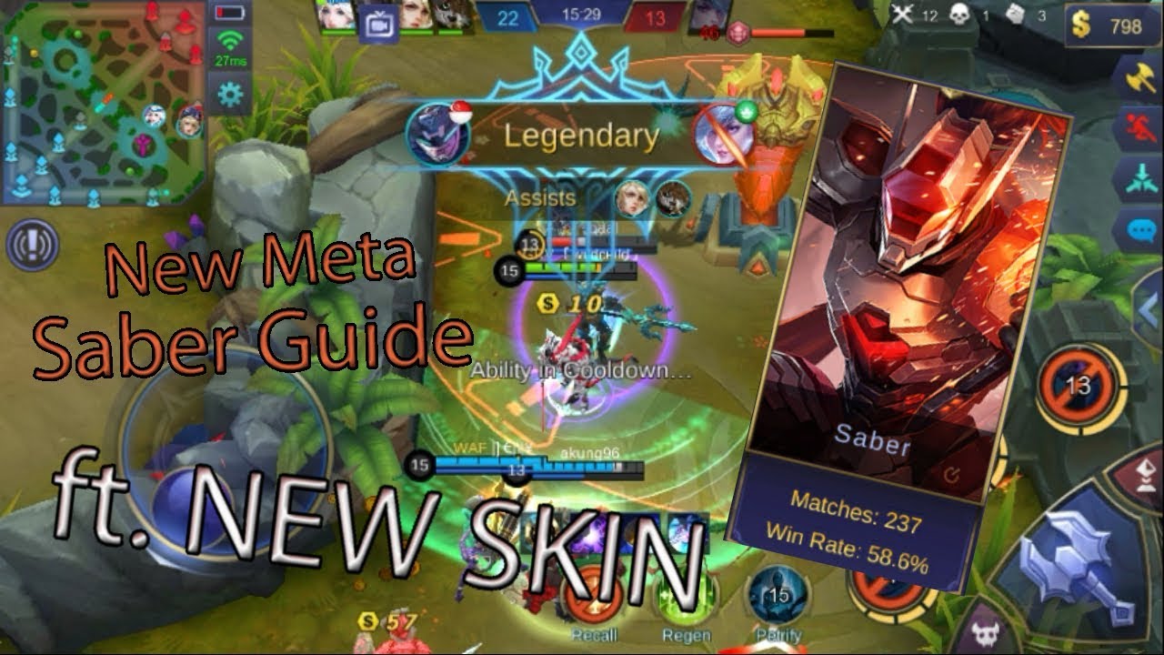 TUTORIAL SABER + NEW ELITE SKIN!! - YouTube