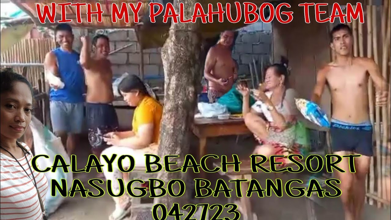 CALAYO BEACH RESORT WITH MY PALAHUBOG TEAM #calayobeach #beachtime # ...