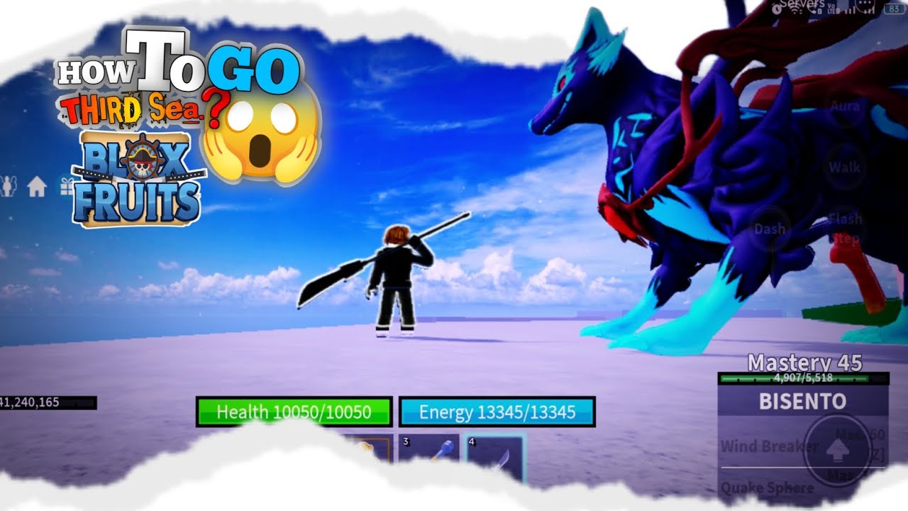 How To Go Third Sea In Blox Fruits 😬 (Full Tutorial) #bloxfruits - YouTube