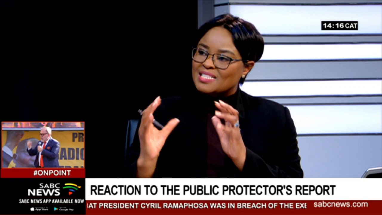 Reaction to Public Protector's report on Ramaphosa: Dr. Alex Mashilo ...