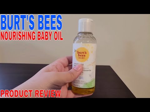 How To Use Burt'S Bees Baby Oil