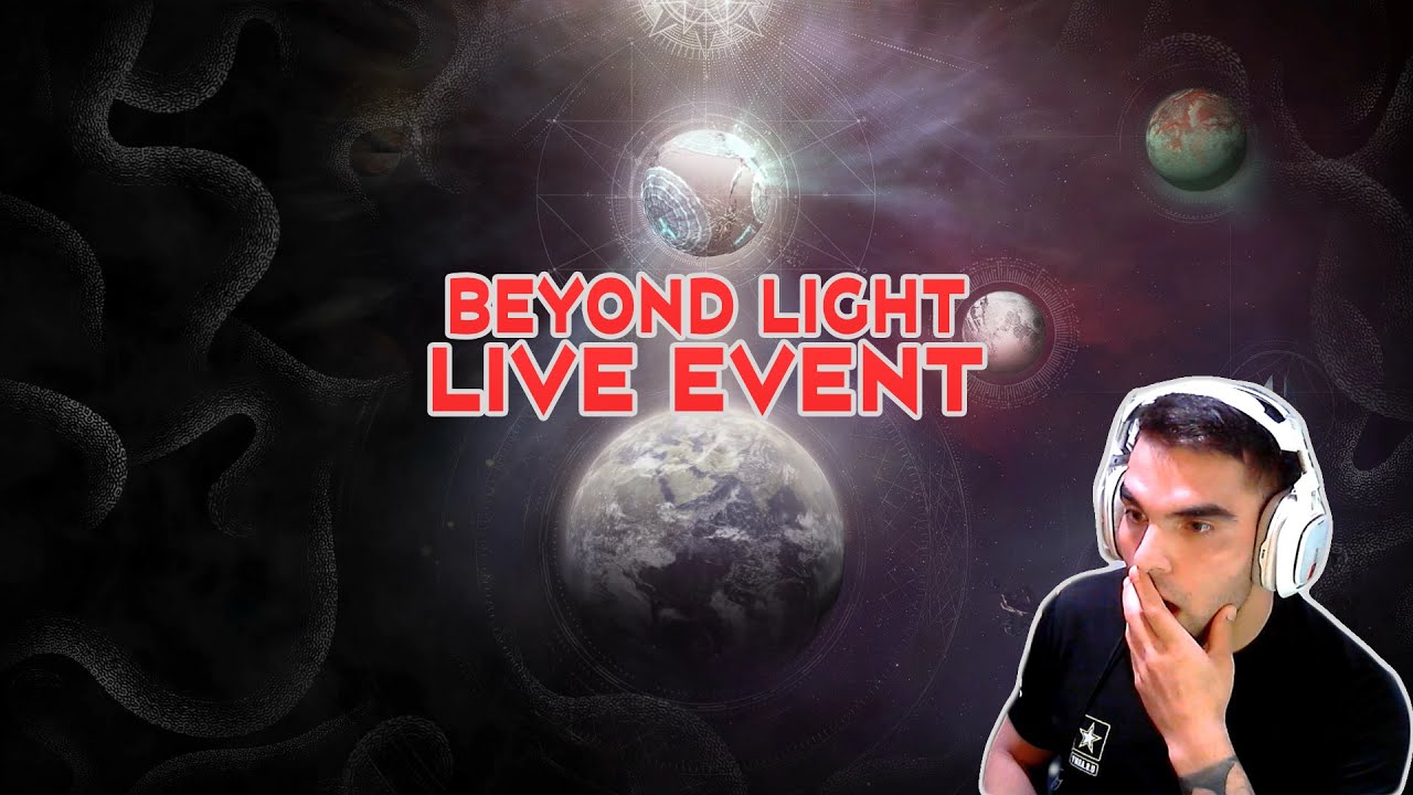 Beyond Light Live Event w/ Reaction! The Traveler is AWAKE!!! | Destiny ...