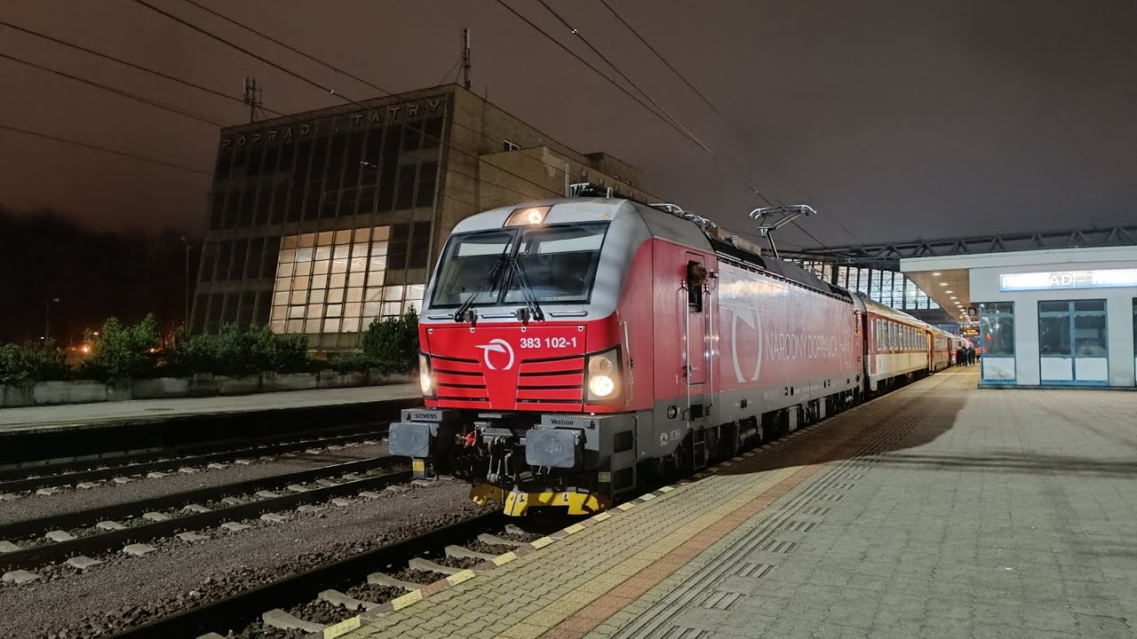 Ex 609 Tatran na čele 383.102... 22.11.2023 - YouTube