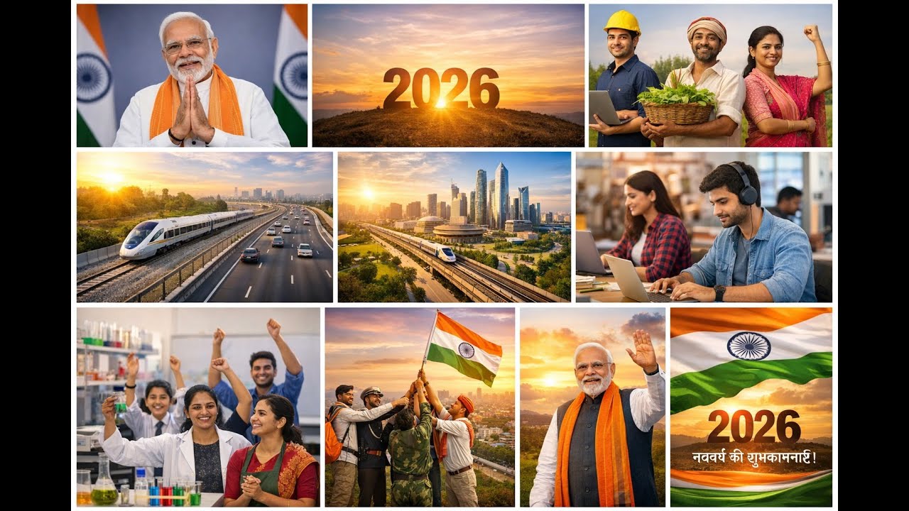 Happy New Year 2026 | PM Modi Inspirational Message - YouTube