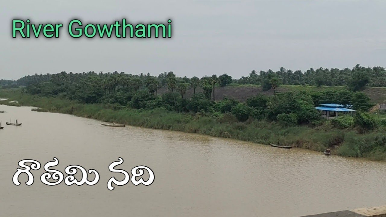 River Gowthami at Ravulapalem| గౌతమి నది - YouTube