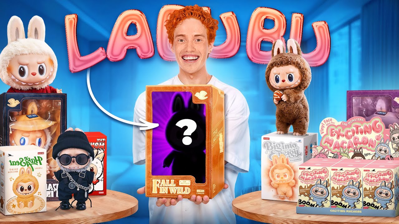 🎁 I Bought a FULL BOX of Labubu Figures — Opening 5 Blind Boxes… DID I ...