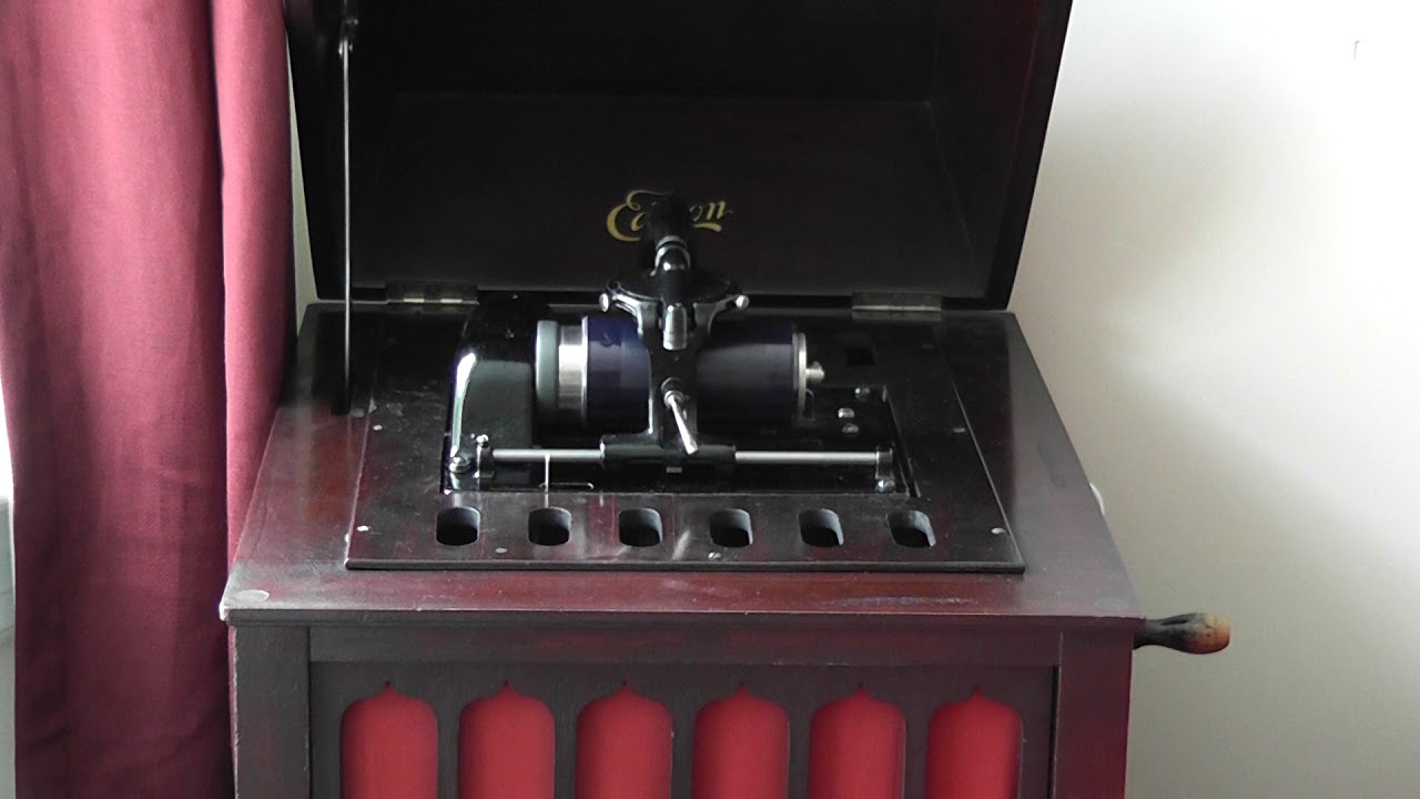 Edison blue amberol cylinder 3275 - "Over There" by Billy Murray - YouTube