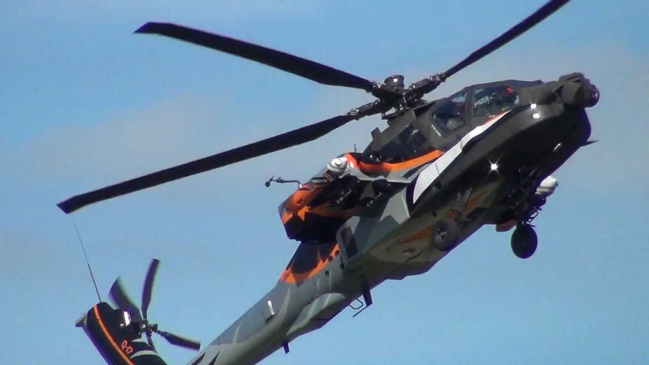 Royal Netherlands Air Force AH-64D Apache solo display ...