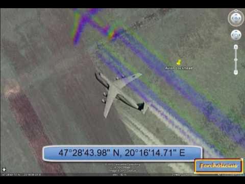 Google Earth Planes In Flight - Part 1 (Aviones en Vuelo en Google ...