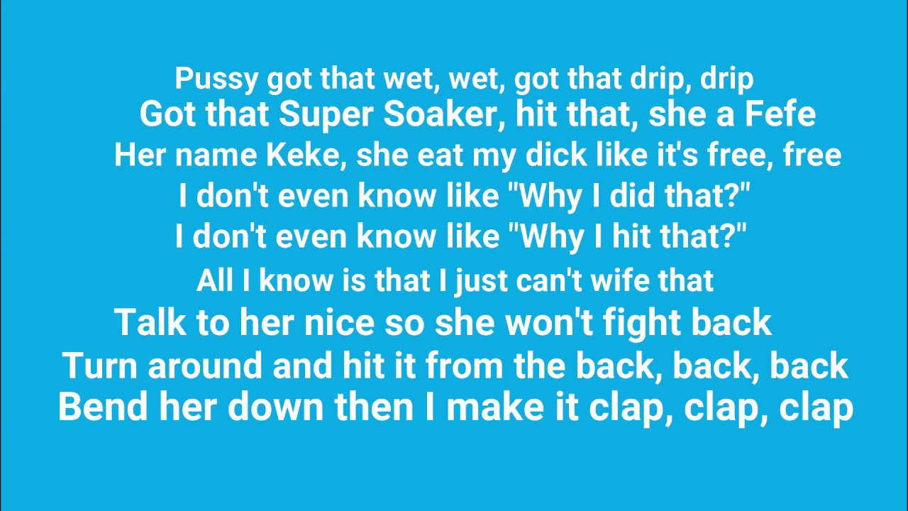 6ix9ine FEFE ft Nicki Minaj Lyrics - YouTube