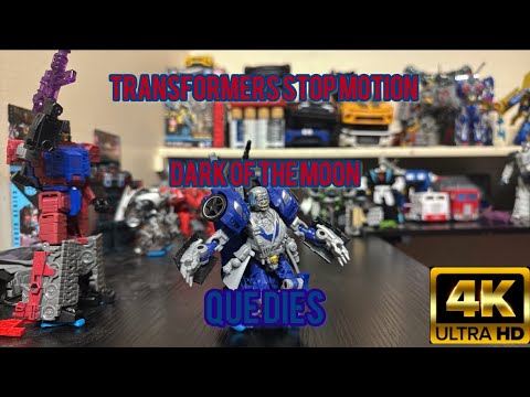 Transformers Stop Motion Dark of the Moon Que’s Death Scene - YouTube