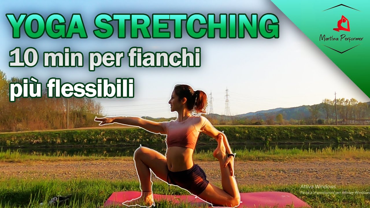 Stretching per fianchi più flessibili | Yoga per la spaccata - YouTube