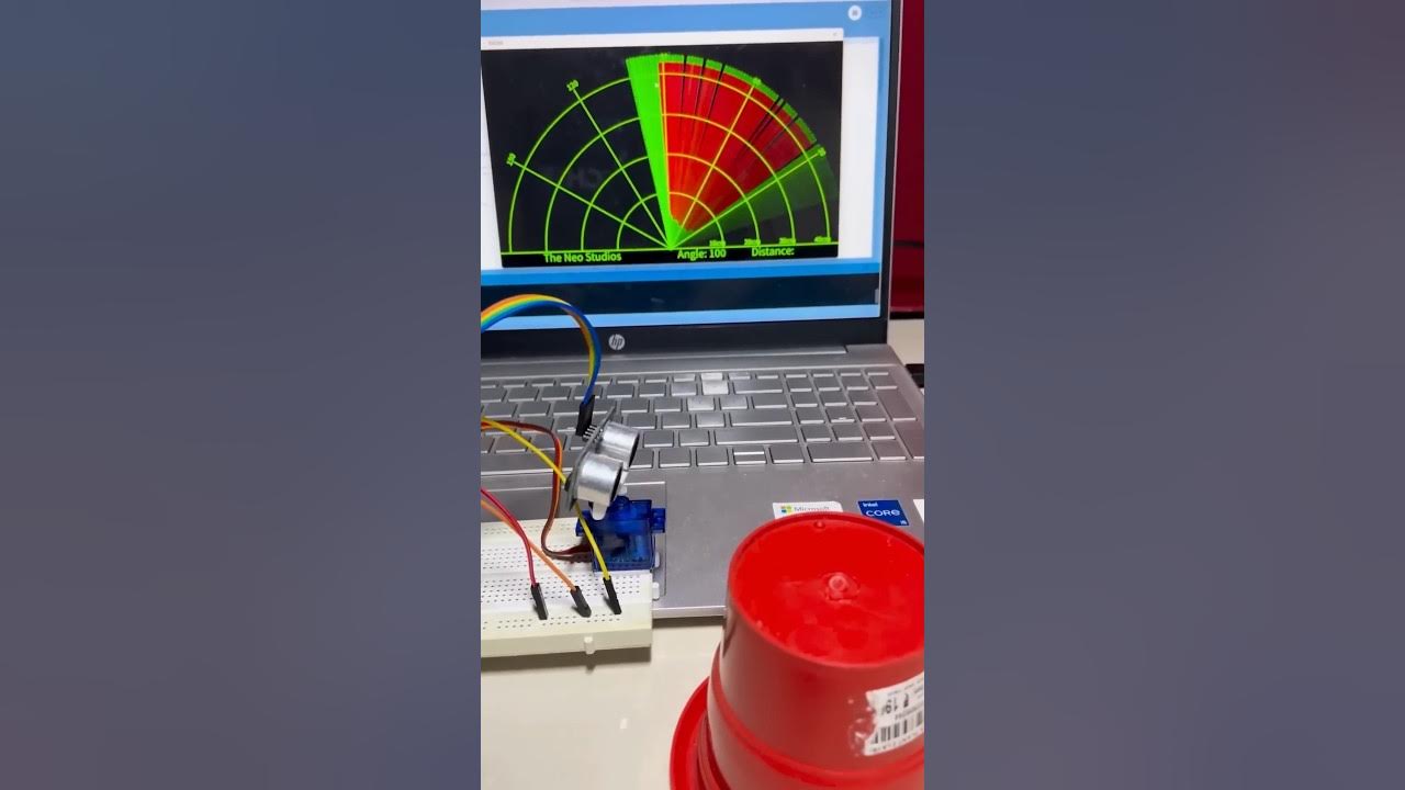 Diy Radar Using Ultrasonic Sensor Youtube