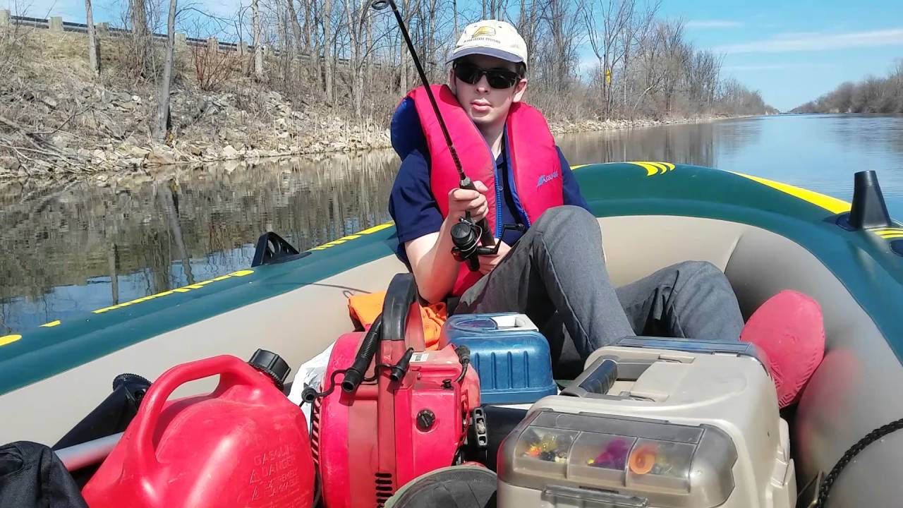 Review of my 2010 Seahawk 4 inflatable boat with wooden Intek motor ...