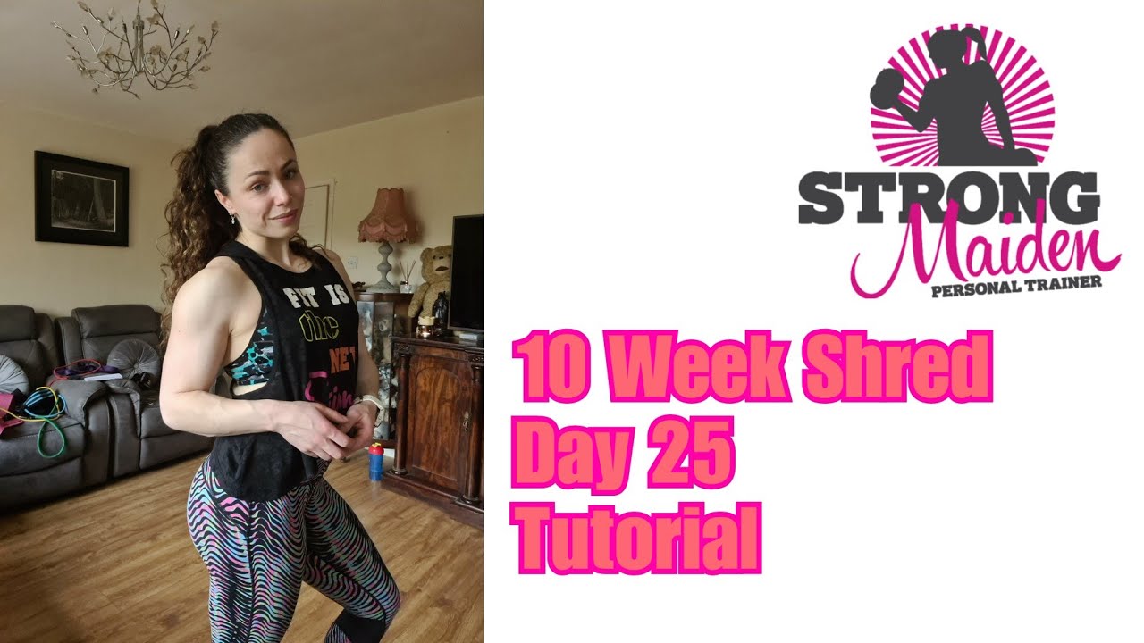 SMPT/ 10 Week Shred/Day 25/Tutorial - YouTube