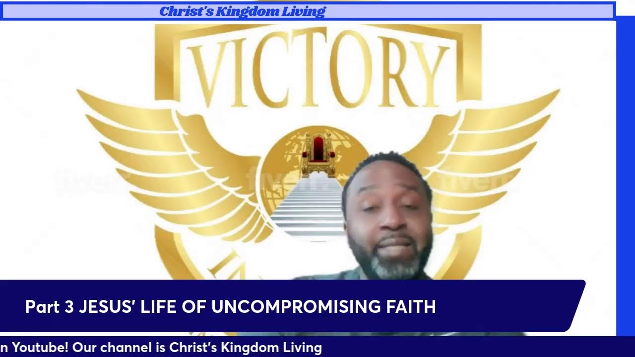 LIVING AN UNCOMPROMISED LIFE Part 3 JESUS’ LIFE OF UNCOMPROMISING FAITH ...