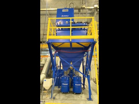 Eurovac Dust and Fume Extraction System - COL-25F-N4800030 - YouTube