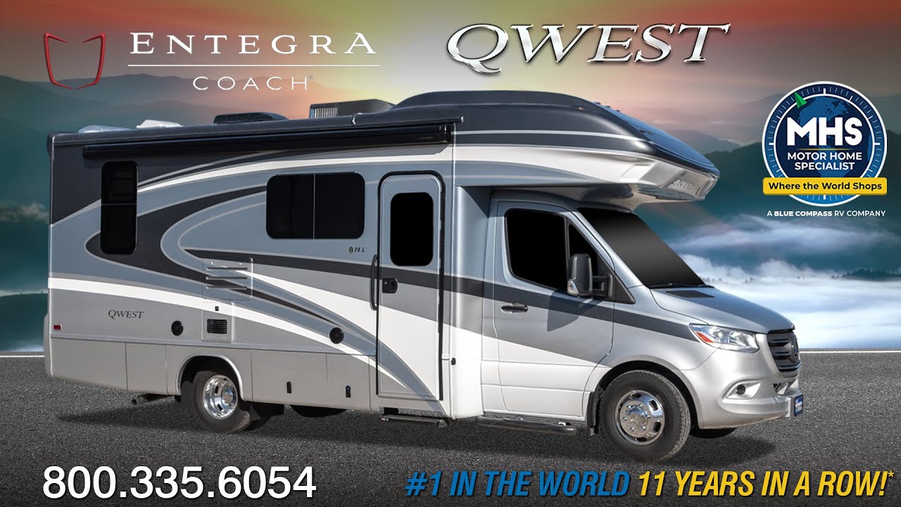 Entegra Qwest 24R Class C for Sale at #1 Dealer MHSRV.com - YouTube