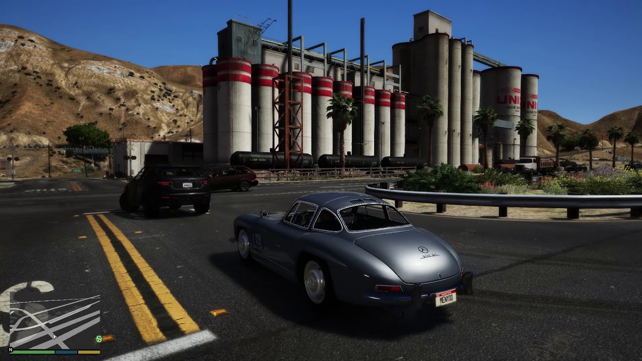 Mercedes Benz 300SL Gullwing - Natural Vision Remastered - YouTube