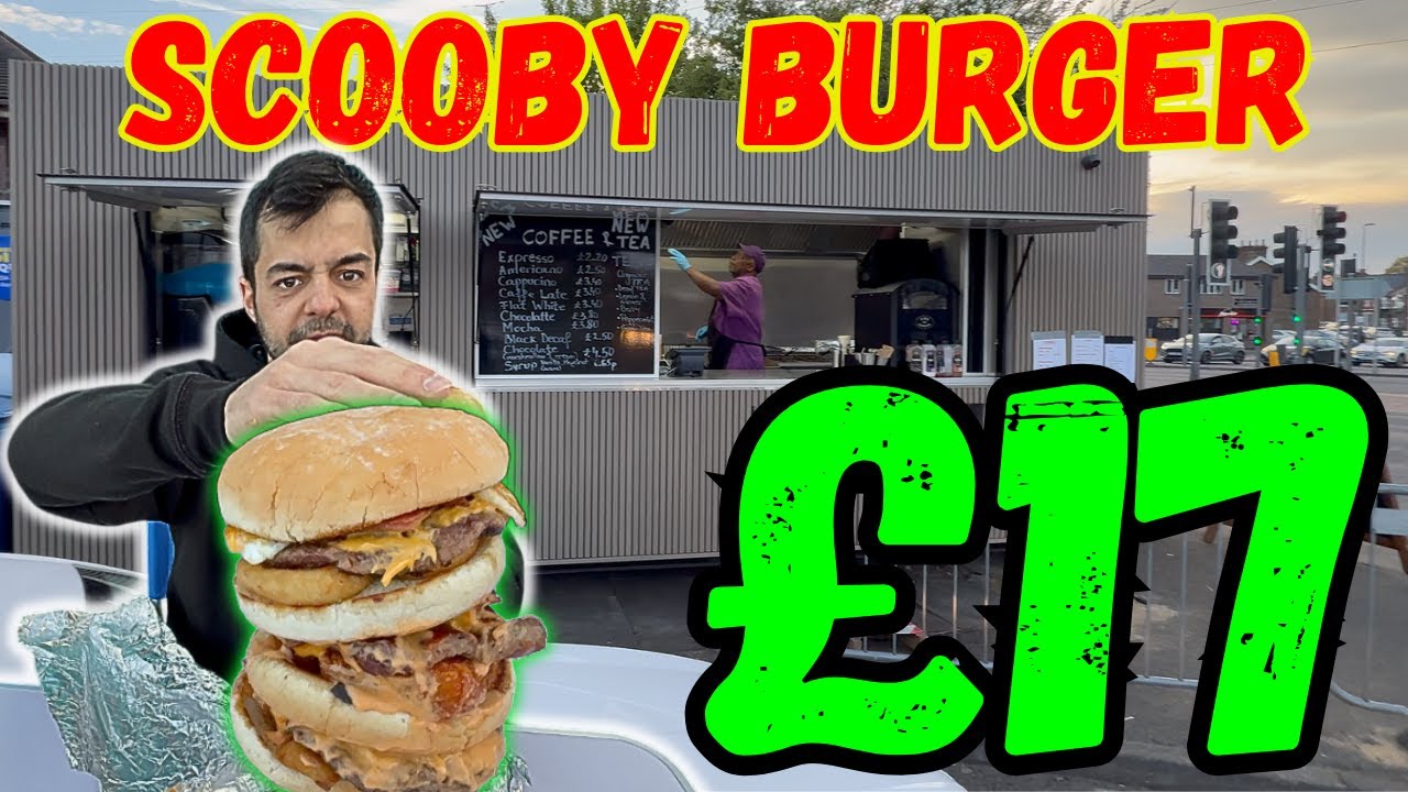 GIANT Scooby Burger - YouTube