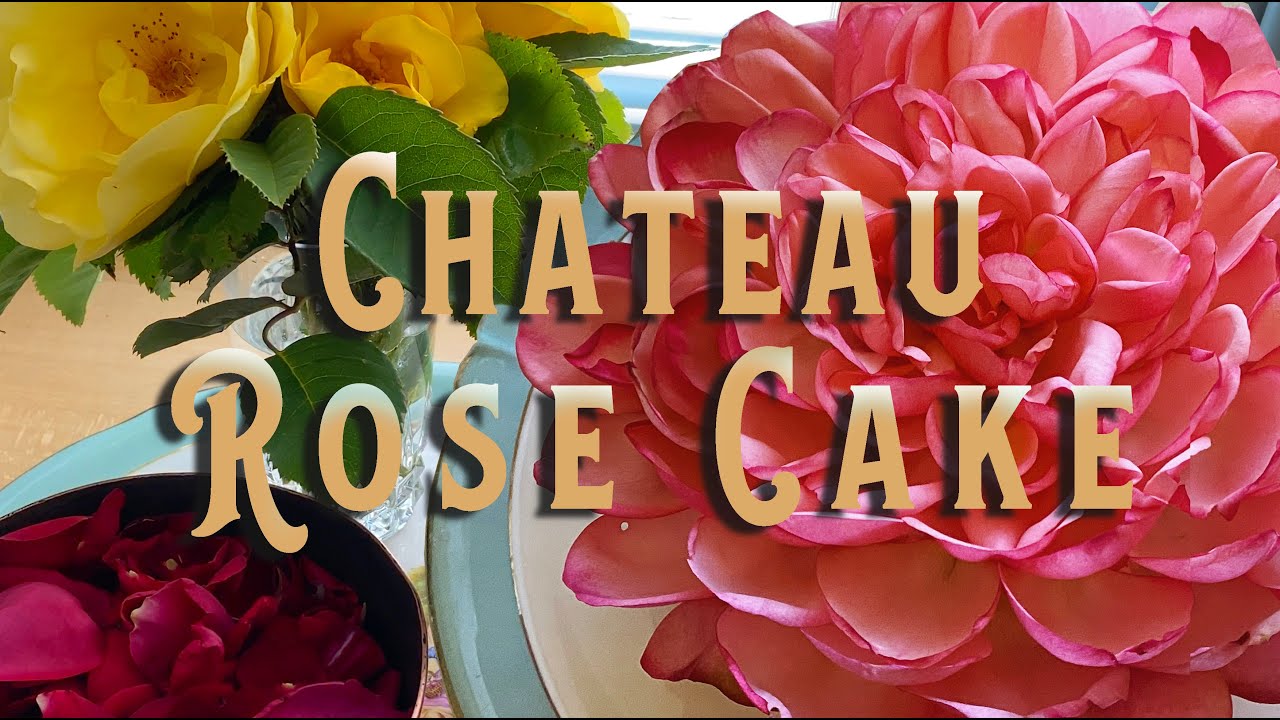HOW TO MAKE A ROSE CAKE - Chateau Tutorials - YouTube