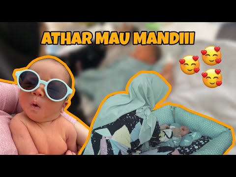 MAMA CITRA PERTAMA KALI MANDIIN ATHAR!!! (SENSORED) 😁
