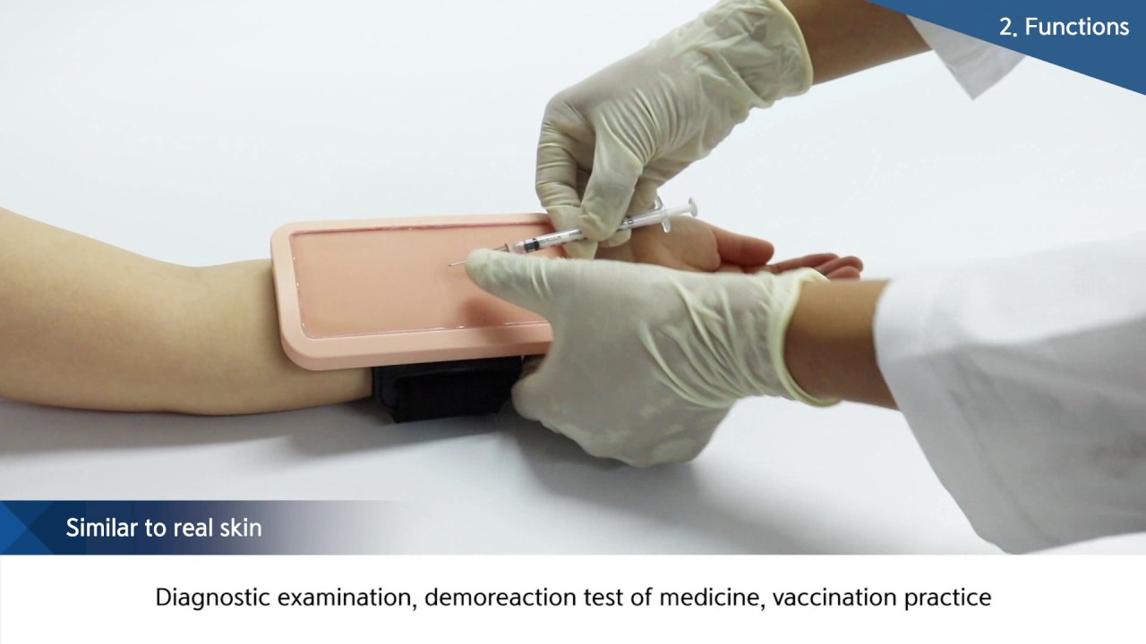 [ENG] Intradermal Injection Trainer - CSID - YouTube