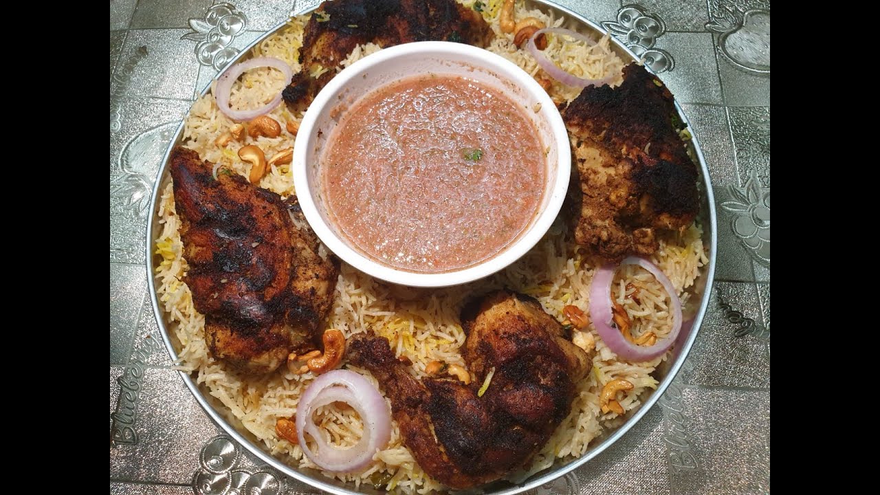 Delicious Chicken Mandi Recipe |Famous Saudi Arabian Style Mandi Rice ...